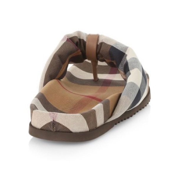 Burberry | Shoes | Burberry Signature Birch Brown Beige Check Sexy ...